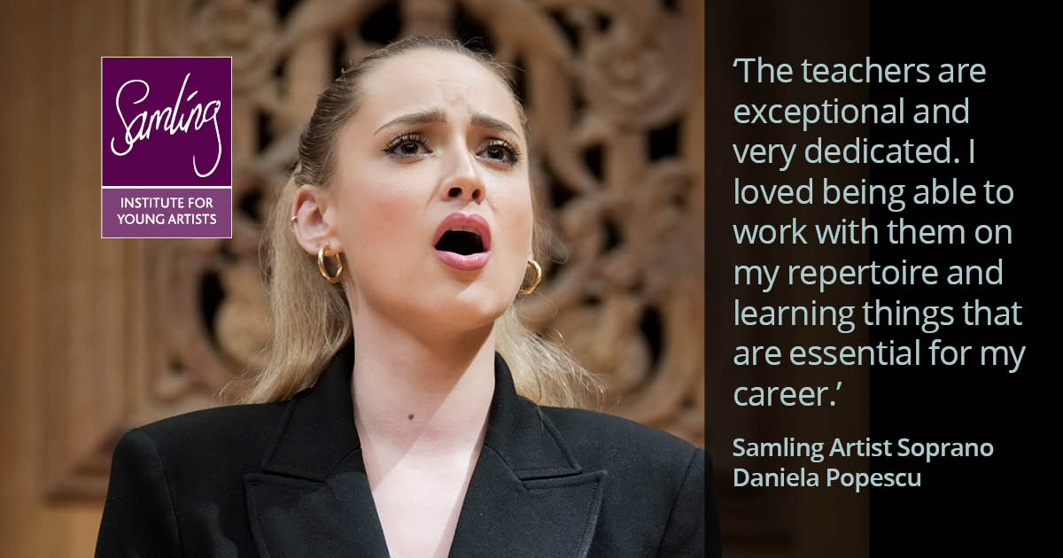 Daniela Popescu | Samling Institute for Young Artists